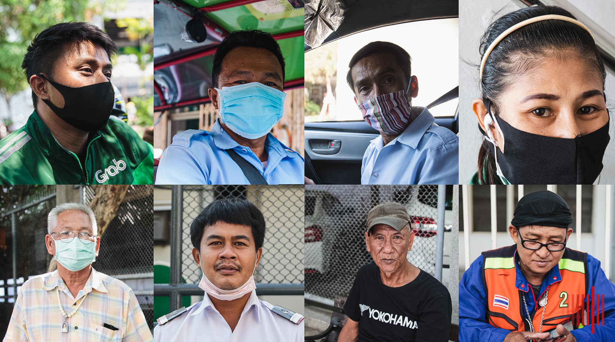 Plus Seven | Meet people who “drive” lockdown Bangkok